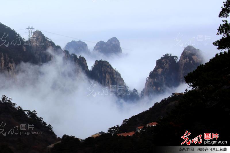 云雾恋黃山_笑看江湖_新浪博客